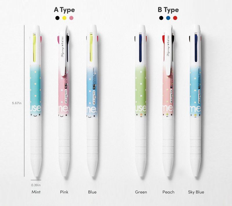 MochiThings: Smile 3 Color Pen