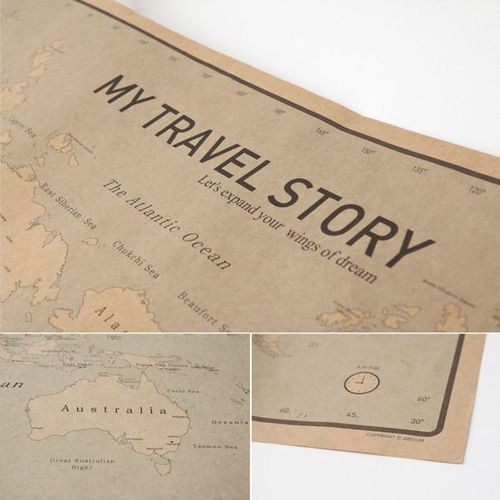 MochiThings: Kraft World Map