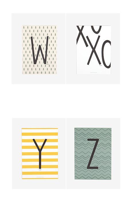 MochiThings: Alphabet Postcard