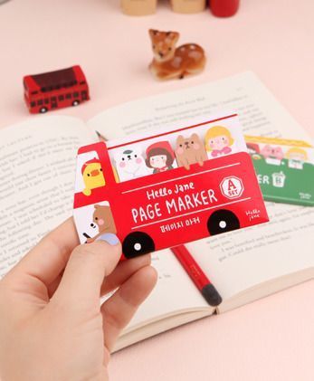 MochiThings: Hello Jane Page Marker Set