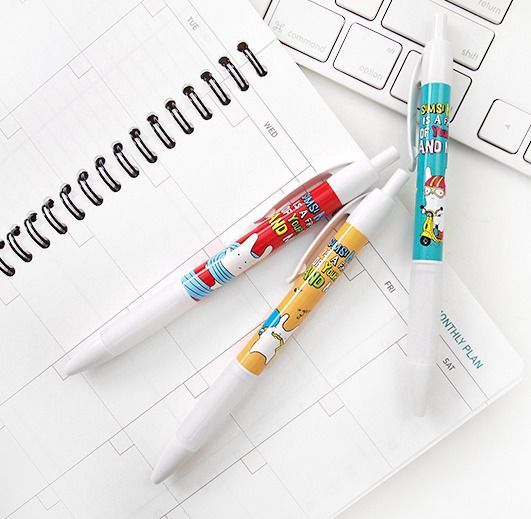 MochiThings: White Bunny Rubber Pen