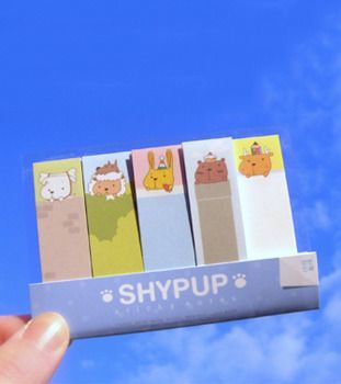 MochiThings: Animal Friends Index Sticky Note Set