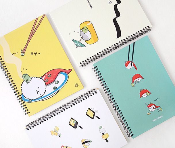MochiThings: Sushi Lined Notebook