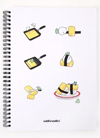 MochiThings: Sushi Lined Notebook