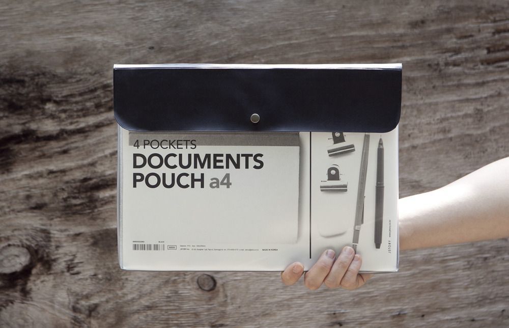 MochiThings: 4 Pocket Document Pouch