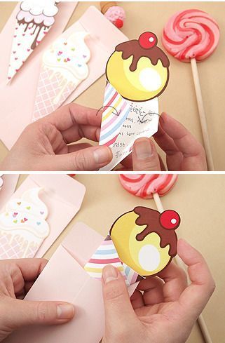 MochiThings: Ice Cream Card Set