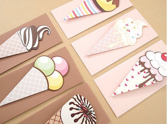 MochiThings: Ice Cream Card Set