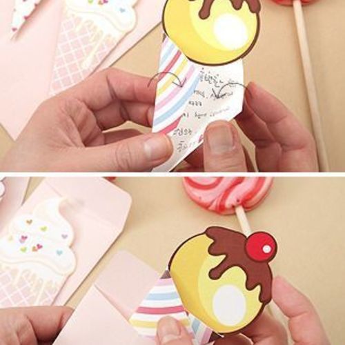 MochiThings: Ice Cream Card Set