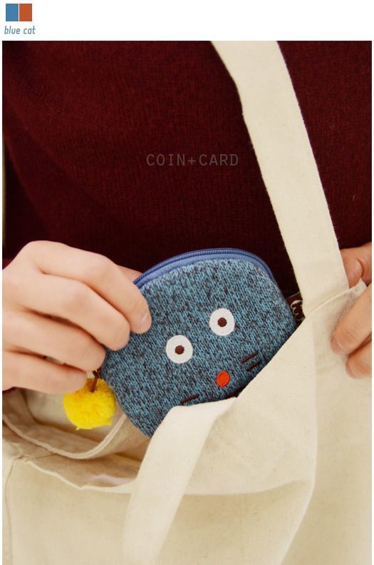 MochiThings: Fluffy Animal Round Pocket