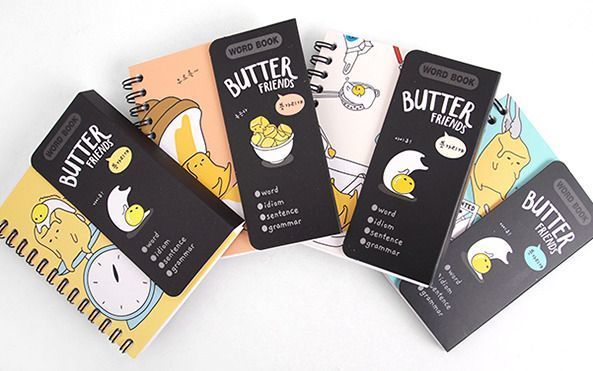 MochiThings: Butter Friends Vocabulary Book