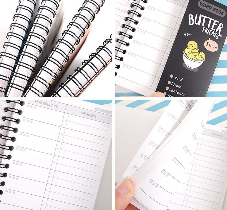 MochiThings: Butter Friends Vocabulary Book