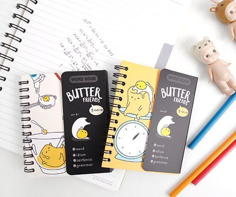 MochiThings: Butter Friends Vocabulary Book