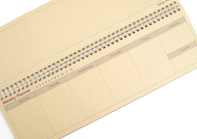 MochiThings: Long Weekly Planner