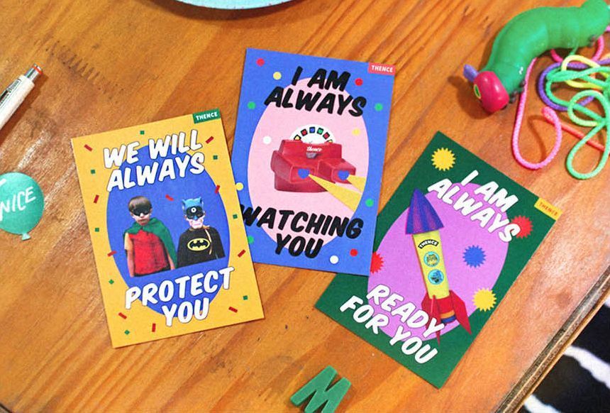 MochiThings: Thence Vintage Postcard