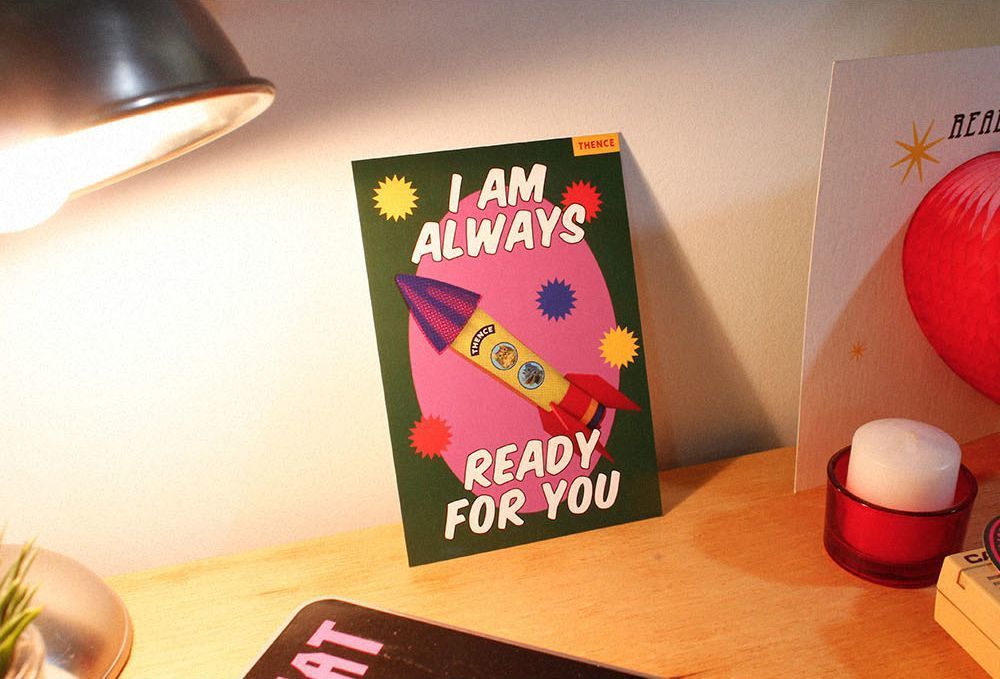 MochiThings: Thence Vintage Postcard