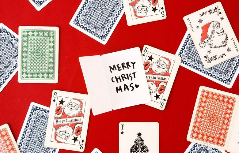 MochiThings: Playing Card Christmas Card Set