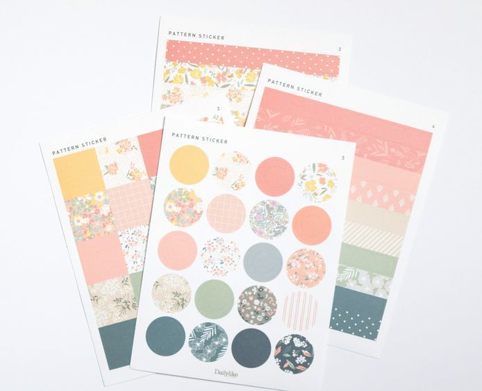 MochiThings: Dailylike Pattern Deco Sticker