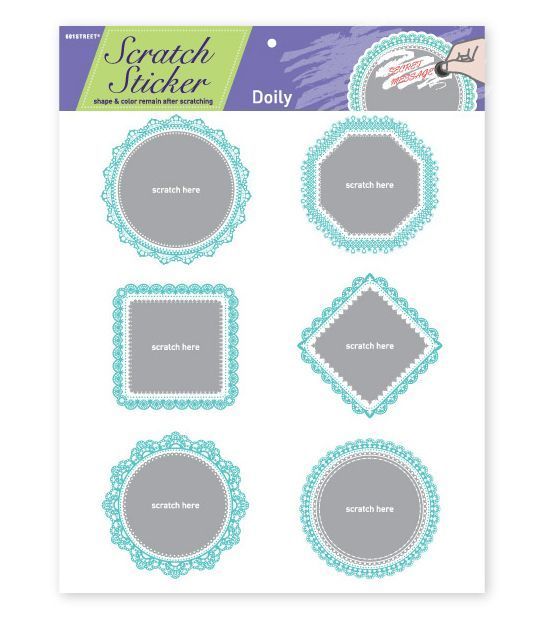 MochiThings: Scratch-off Sticker