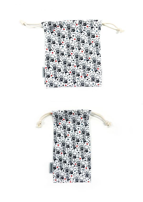 MochiThings: GOM GOM Pattern Drawstring Pouch