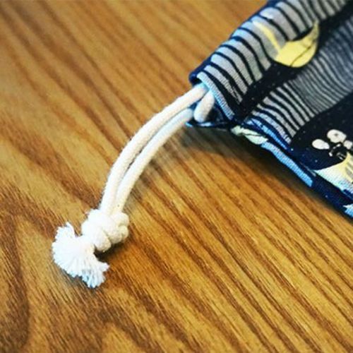 MochiThings: GOM GOM Pattern Drawstring Pouch