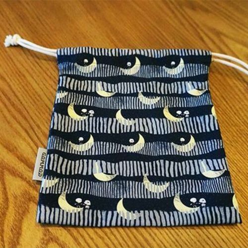 MochiThings: GOM GOM Pattern Drawstring Pouch