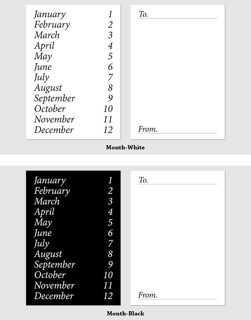 MochiThings: Monthly Postcard