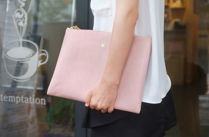 MochiThings: Lookit Tassel Leather Clutch