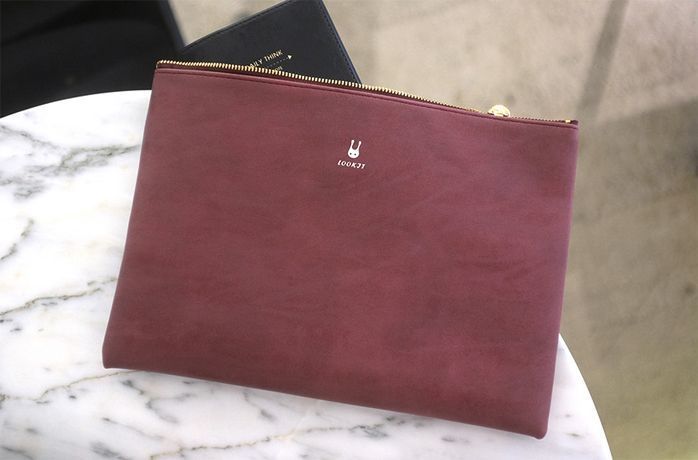 MochiThings: Lookit Tassel Leather Clutch