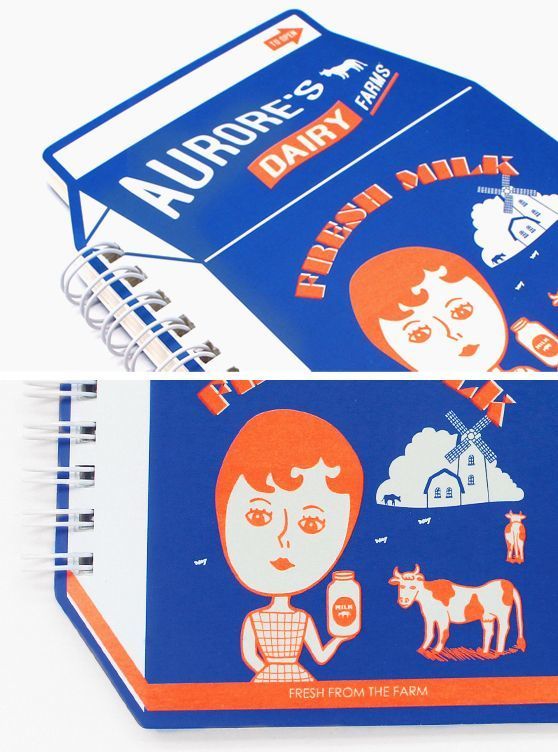 MochiThings: Fresh Milk Notebook