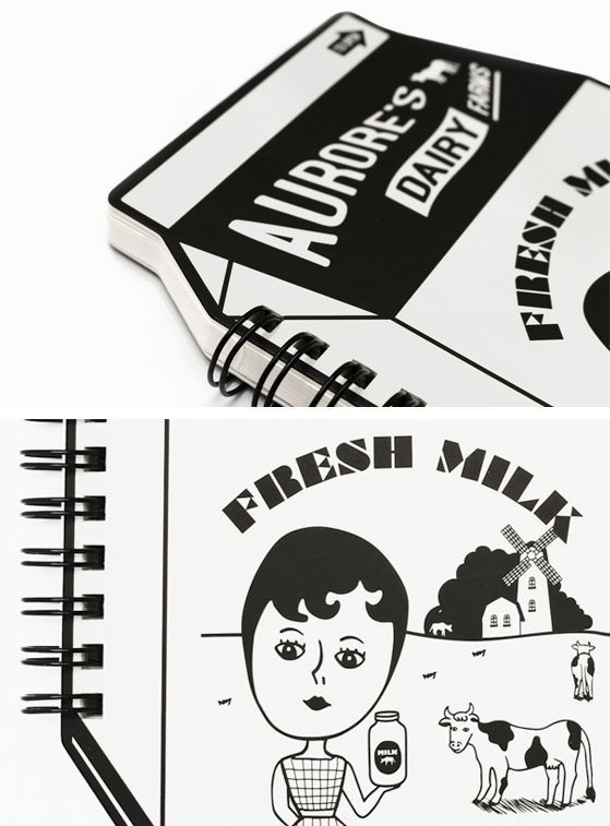 MochiThings: Fresh Milk Notebook