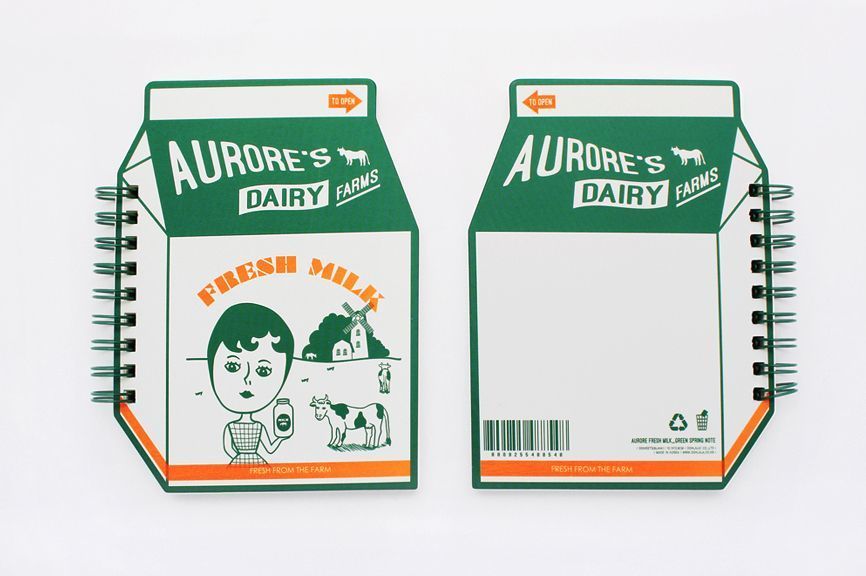 MochiThings: Fresh Milk Notebook