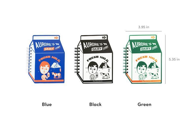 MochiThings: Fresh Milk Notebook