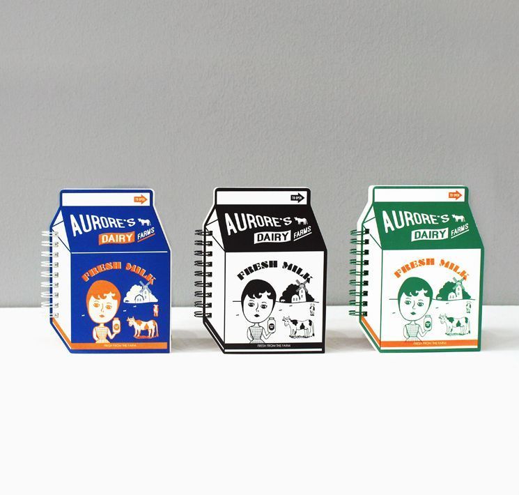 MochiThings: Fresh Milk Notebook