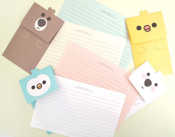 MochiThings: Animal Friends Letter Set