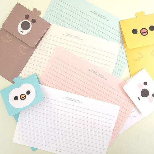 MochiThings: Animal Friends Letter Set