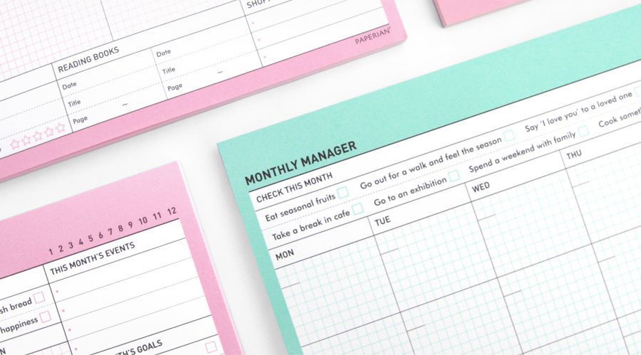 MochiThings: Monthly Manager Notepad