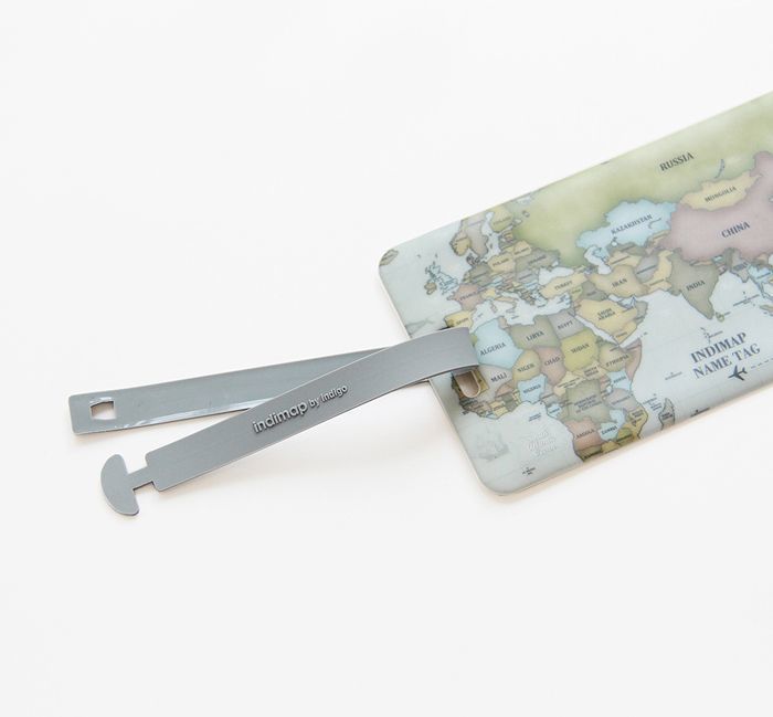 MochiThings: Map Luggage Tag
