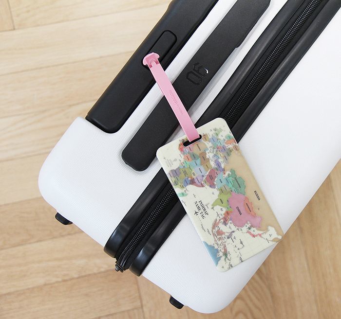 MochiThings: Map Luggage Tag