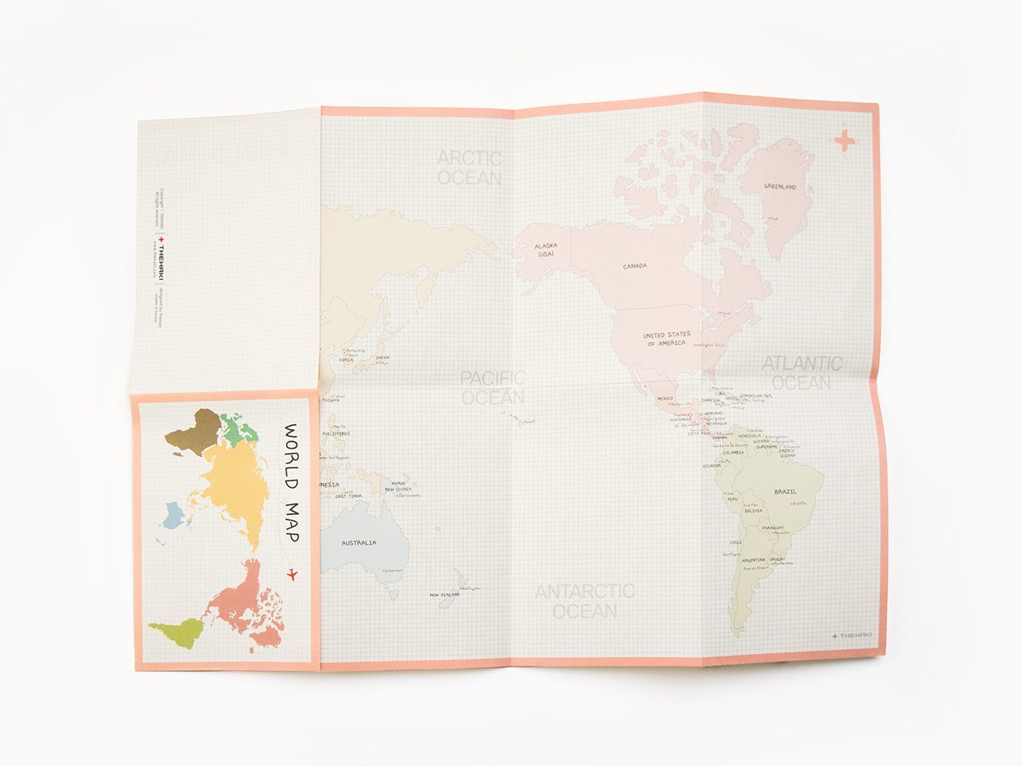 MochiThings: Pocket World Map