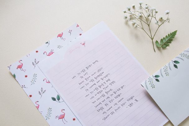 MochiThings: Illustration Message Letter Set