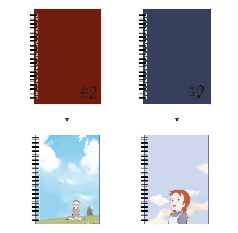 MochiThings: Large Anne of Green Gables Spiral Notebook