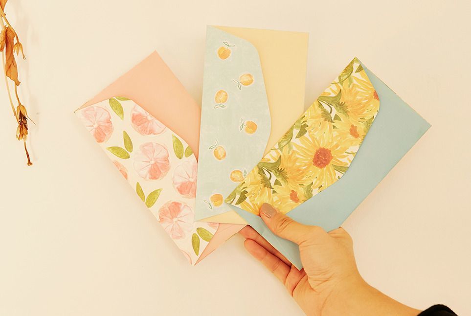 MochiThings: Floral Pattern Gift Envelope Set