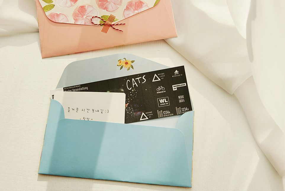 MochiThings: Floral Pattern Gift Envelope Set