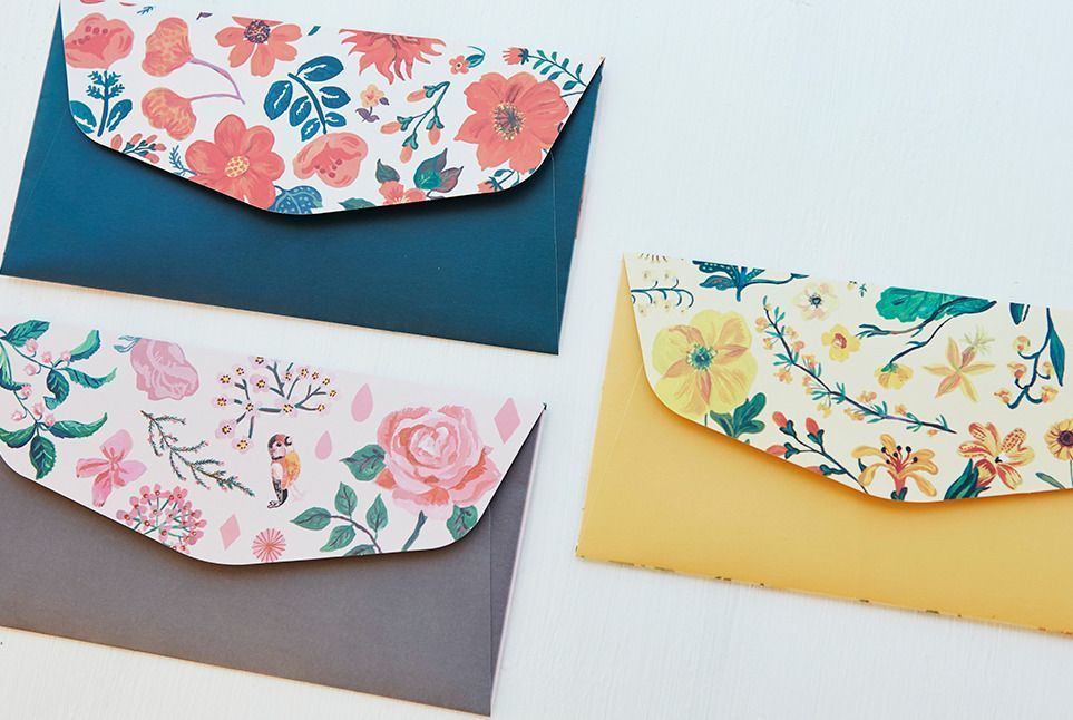 MochiThings: Floral Pattern Gift Envelope Set