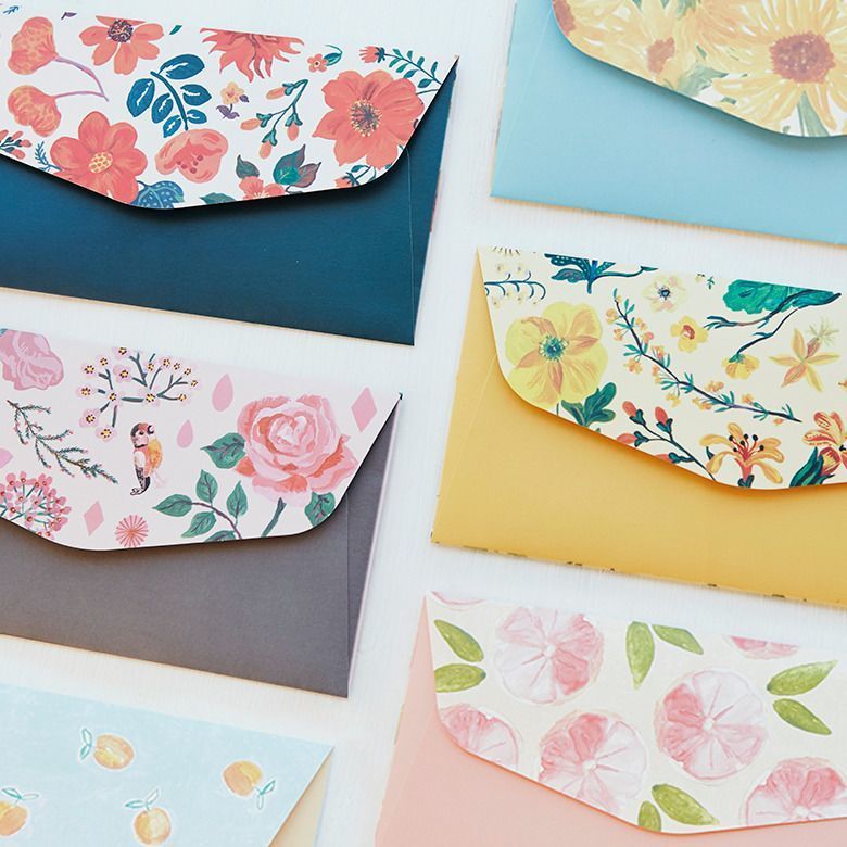 MochiThings: Floral Pattern Gift Envelope Set