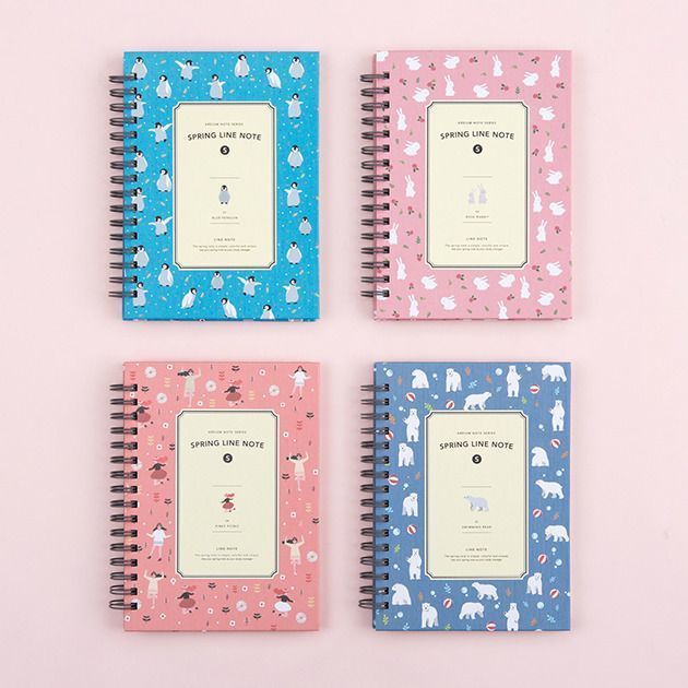 MochiThings: Ardium Spring Lined Notebook