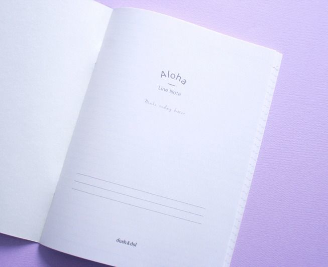 MochiThings: Aloha Lined Notebook