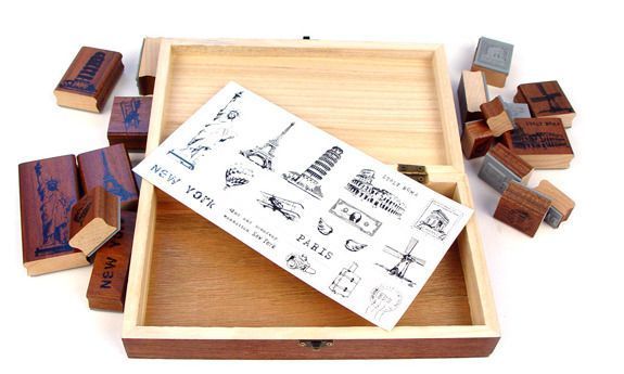 MochiThings: Vintage Stamp Set