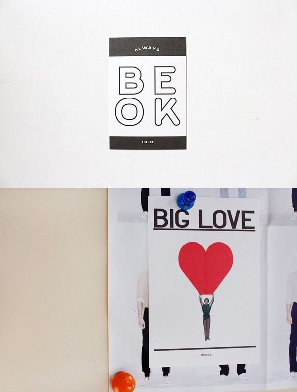 MochiThings: Thence Message Postcard