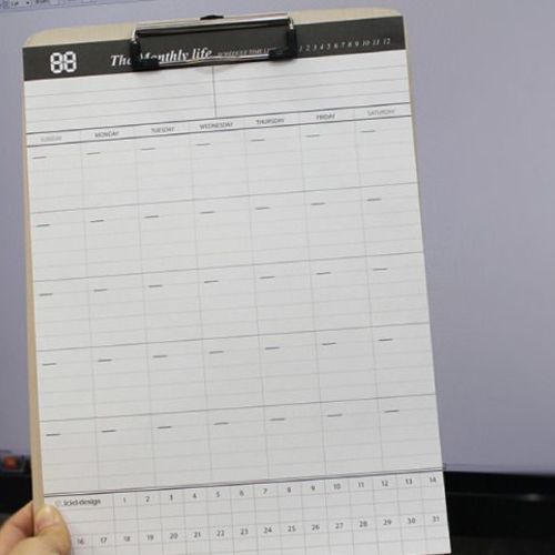 MochiThings: Large The Monthly Life Schedule Notepad